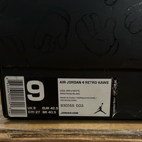 KAWS | Shoes | Air Jordan 4 Retro Kaws | Poshmark